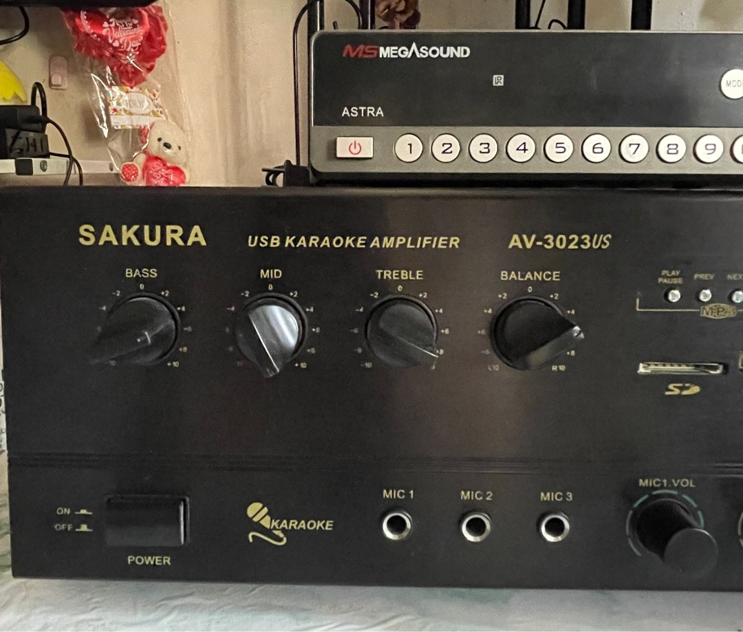 Sakura Amplifier, Astra Karaoke, Crown Speaker, Audio, Soundbars ...