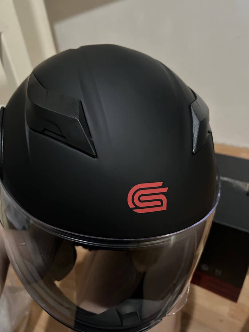 SEC Brand - Modular Helmet (Matte Black), Motorbikes, Motorbike Parts ...