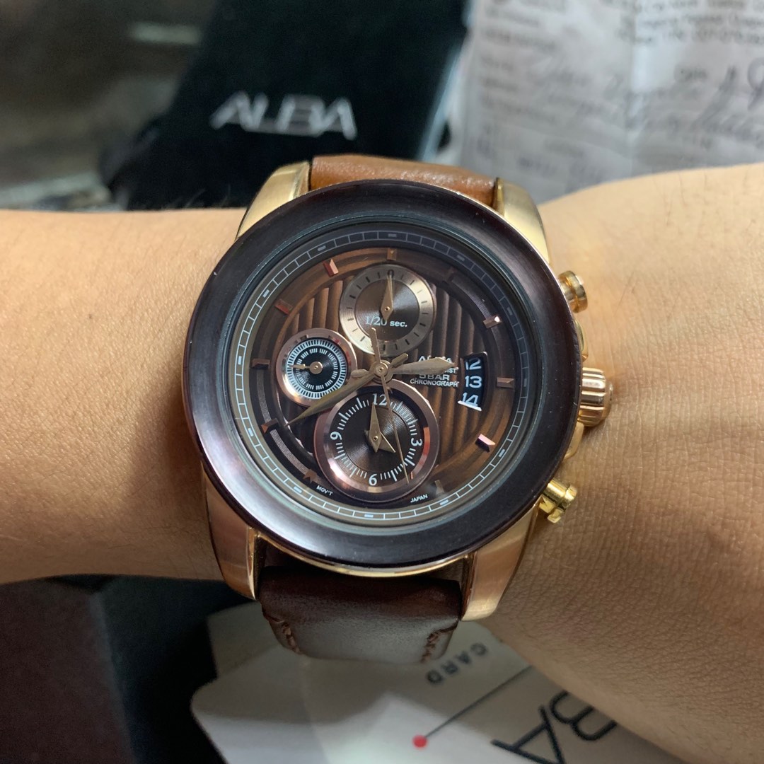 SEIKO ALBA CHRONO, Men's Fashion, Watches & Accessories, Watches on ...