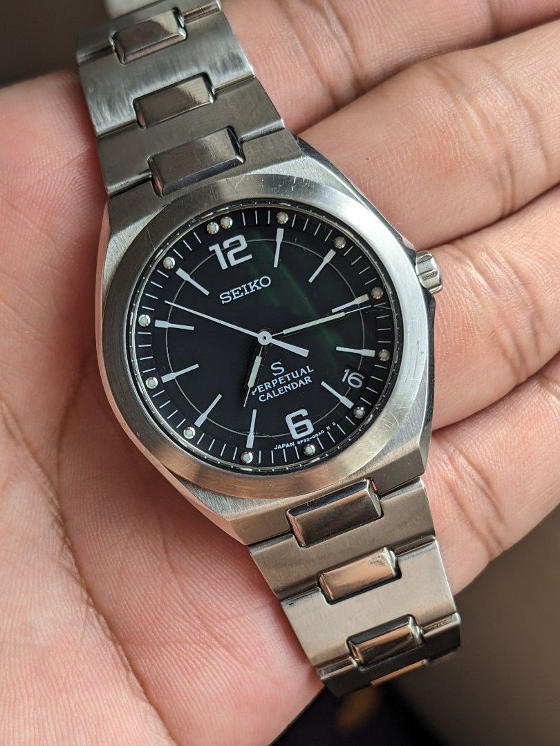 Seiko SUS Perpetual Calender, Luxury, Watches on Carousell