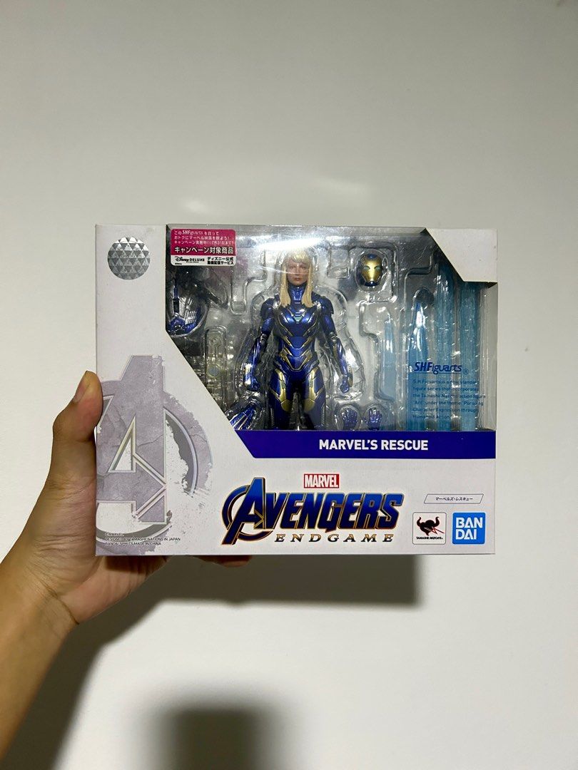 SHF S.H. Figuarts Avengers Endgame Rescue (Scales with Medicom Mafex ...
