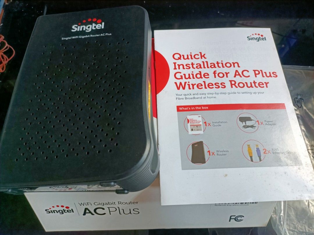 Singtel Wifi Router, Computers & Tech, Parts & Accessories, Networking ...