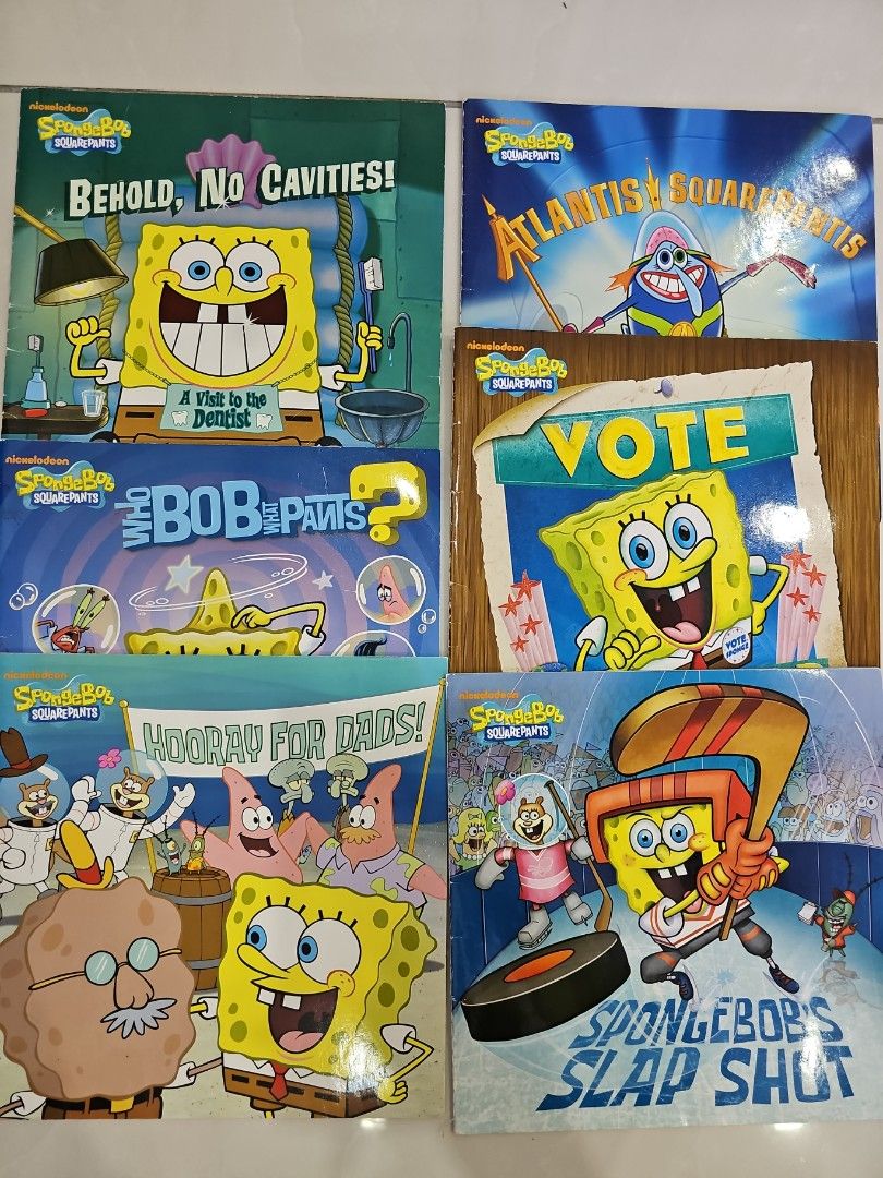 SpongeBob SquarePants, Hobbies & Toys, Books & Magazines, Children's ...