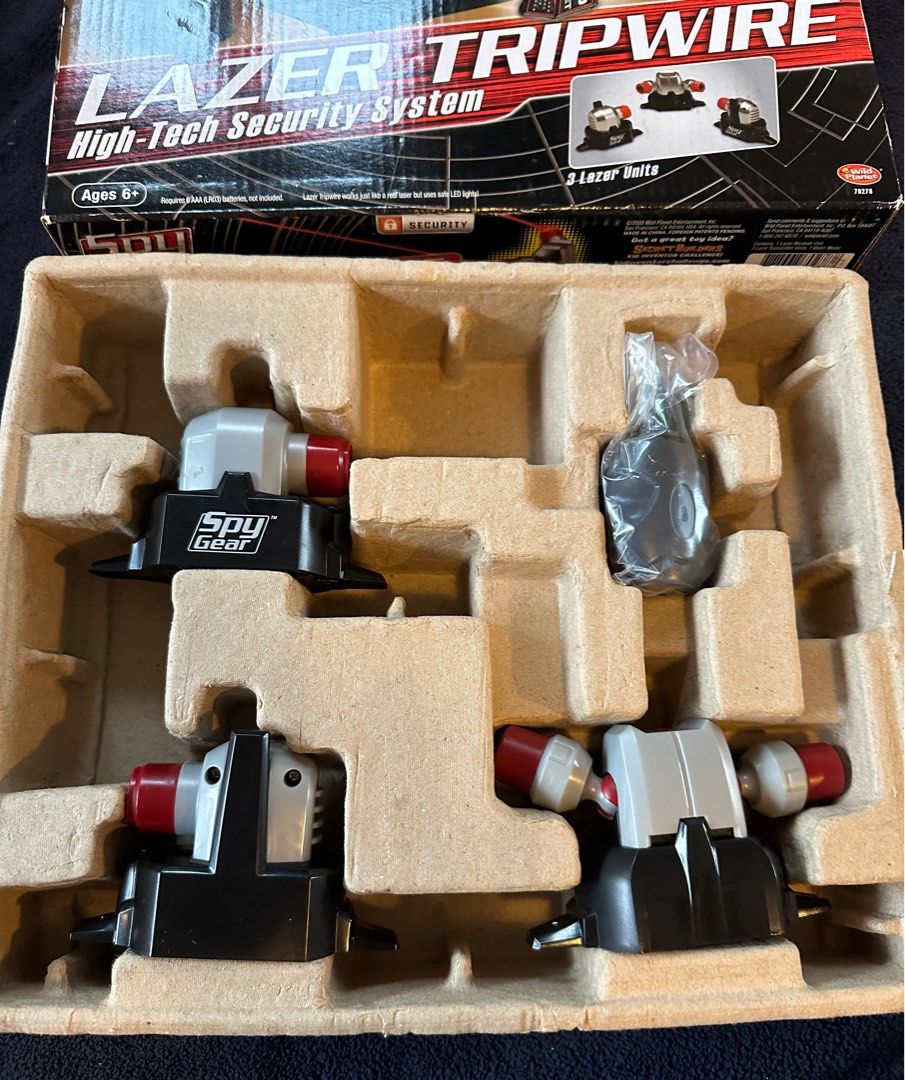 Spy Gear lazer tripwire, Hobbies & Toys, Toys & Games on Carousell