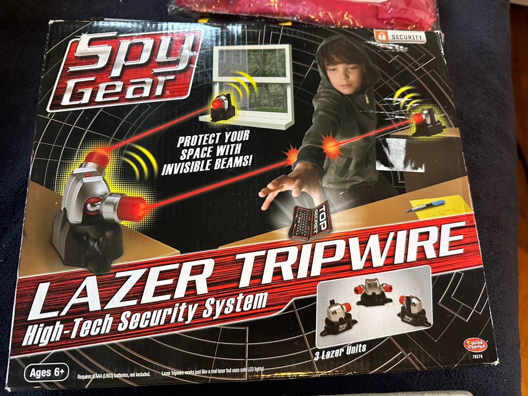 Spy Gear lazer tripwire, Hobbies & Toys, Toys & Games on Carousell
