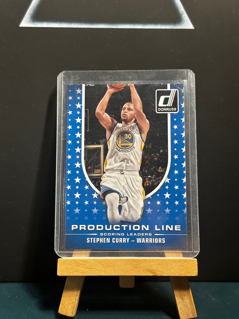 Stephen Curry NBA Donruss 2014 Production Line Insert Card, Hobbies ...