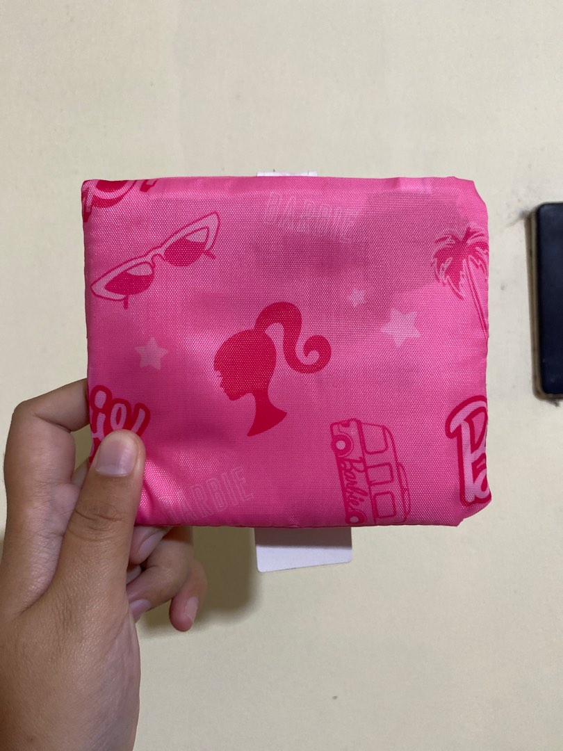 Tas Belanja Lipat Barbie Miniso Pink, Barang Yang Dicari di Carousell