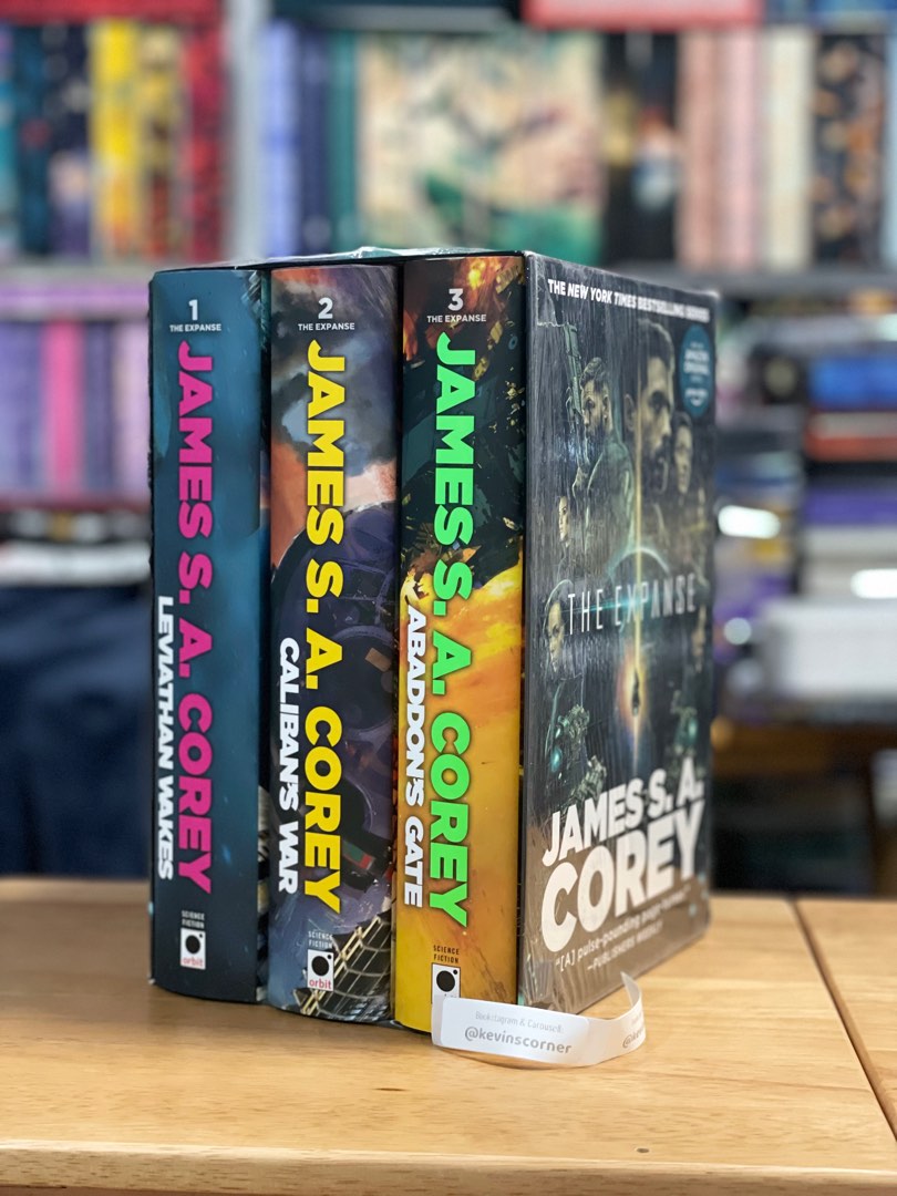 The Expanse 1-3 HB boxed set by James SA Corey, Hobbies & Toys, Books ...