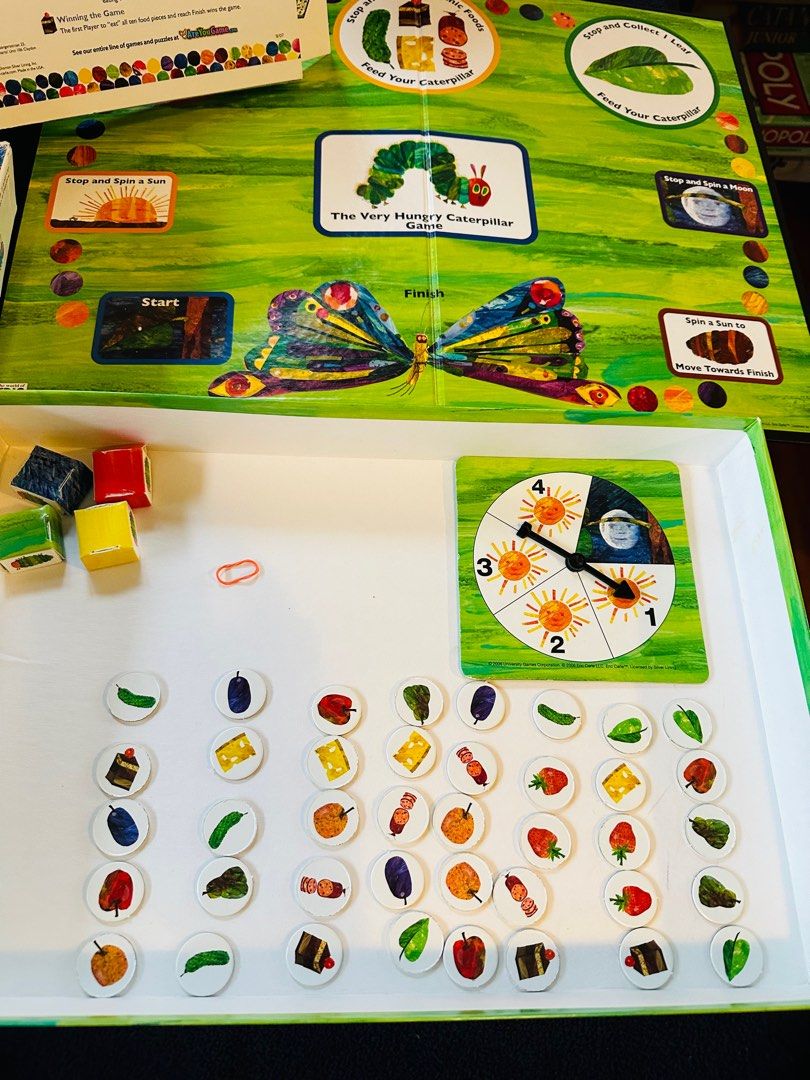 The very hungry caterpillar game, Hobbies & Toys, Toys & Games on Carousell