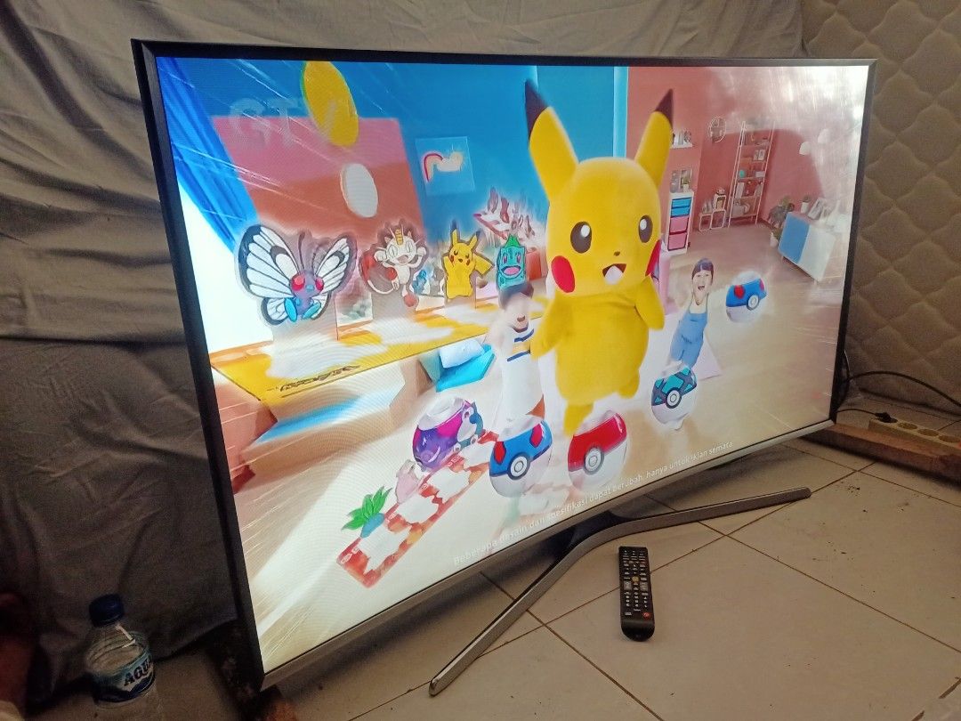 Tv LED Samsung Smart TV Curve 55 inch normal, Elektronik, TV ...