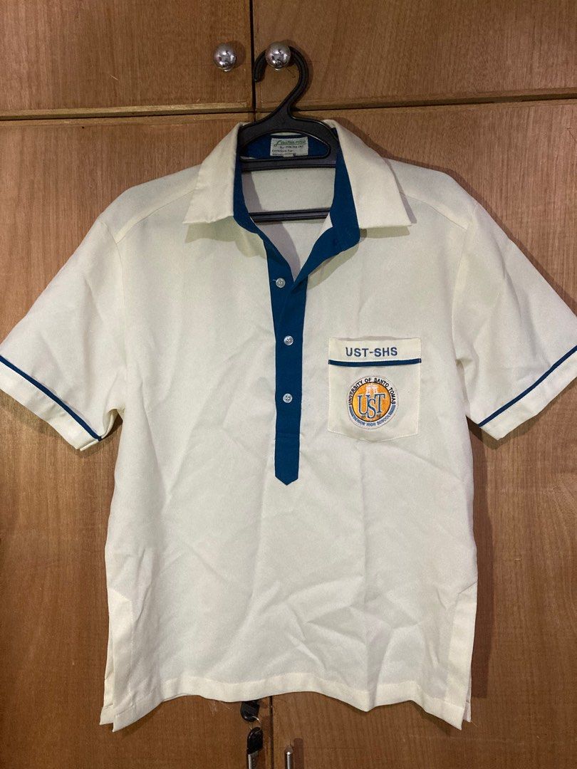 UST SHS Uniform (Male), Men's Fashion, Tops & Sets, Tshirts & Polo ...