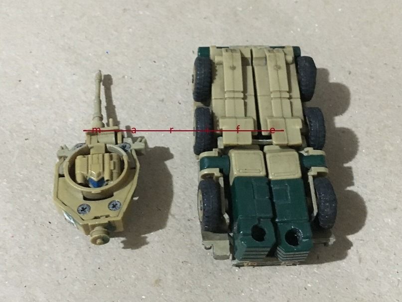 Vintage 1983 Go-Bots Defender tank robot Tonka Bandai gobots diecast ...