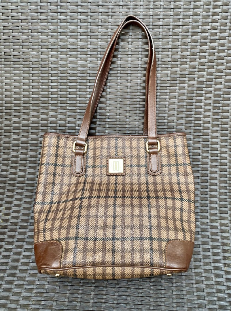 Vintage DAKS London bag, Luxury, Bags & Wallets on Carousell