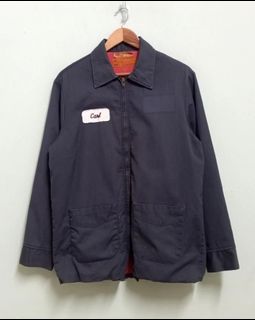 Japan Vintage Green Cargo / Working Jacket, Men's Fashion, Coats ...