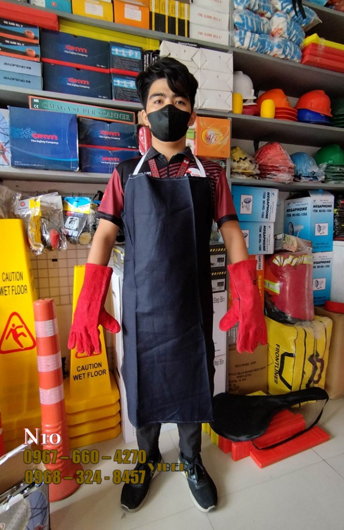 welding apron maong, Commercial & Industrial, Construction & Building ...