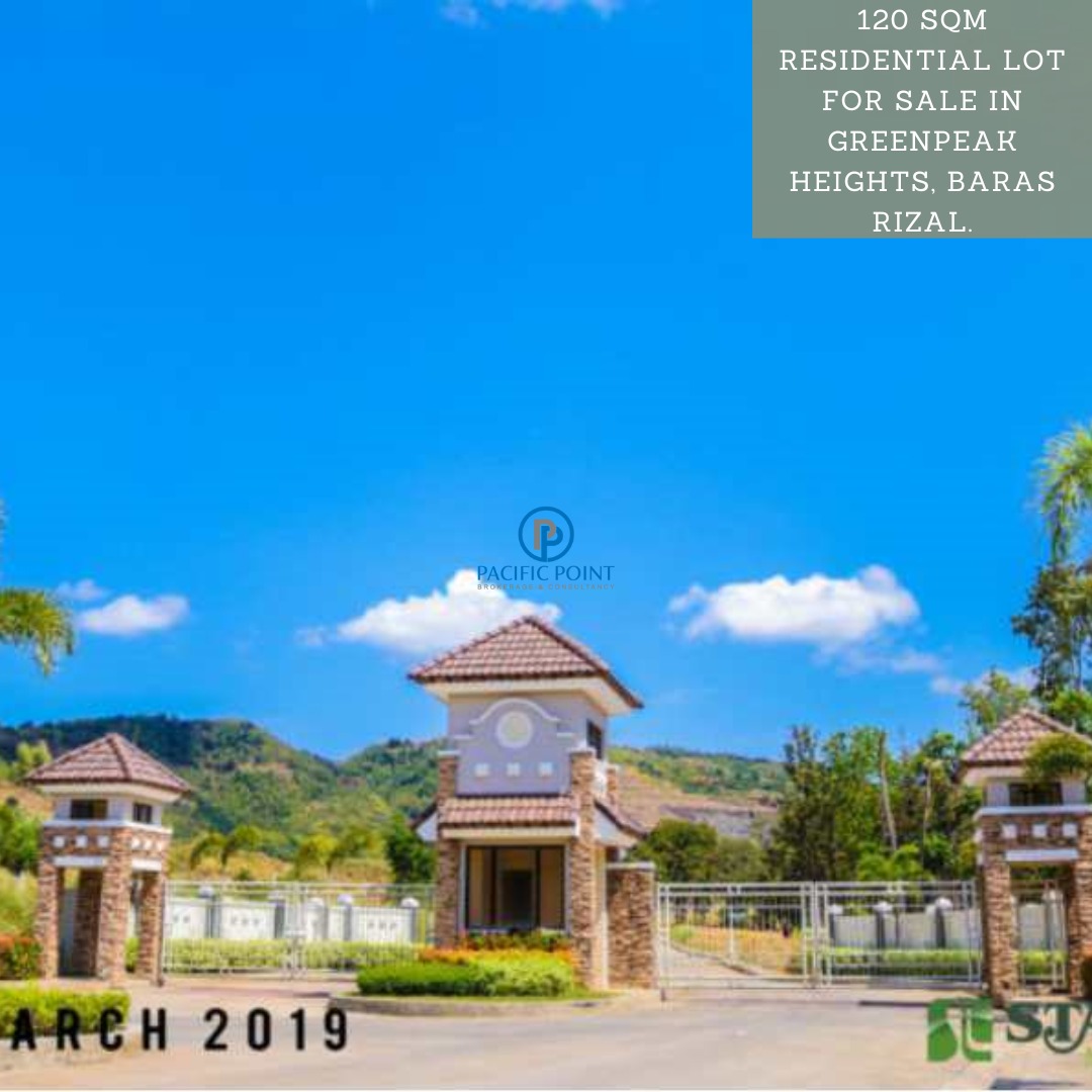120 sqm Residential Lot for sale in Greenpeak Heights, Baras Rizal., Property, For Sale, Lot on ...