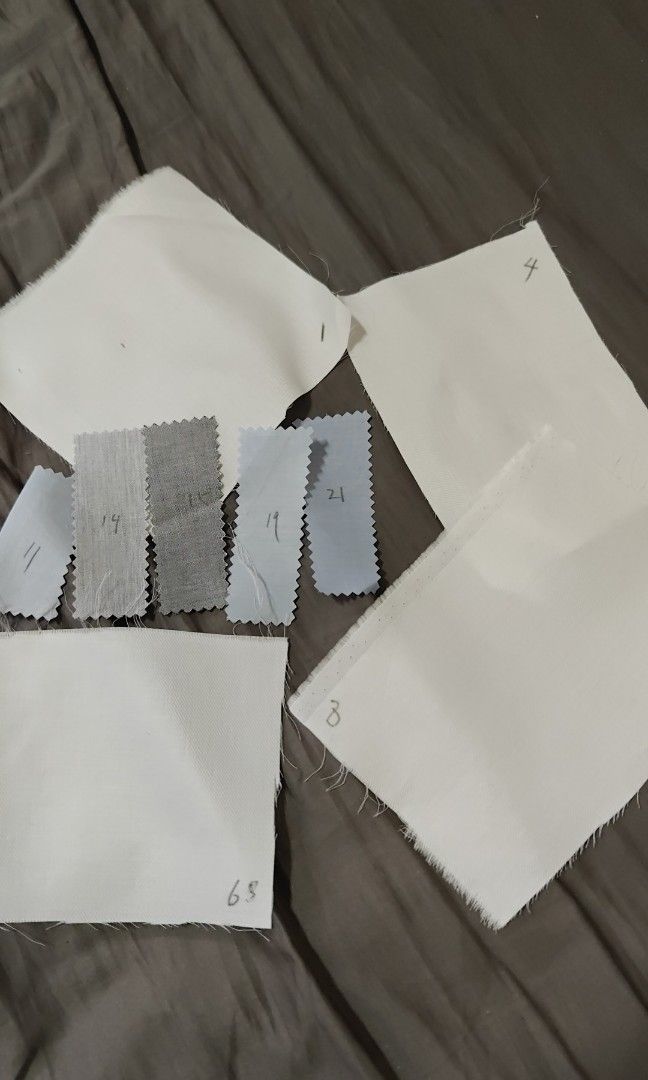 1.8m Thomas Mason Alumo Albini egyptian Giza cotton shirt fabric pack ...