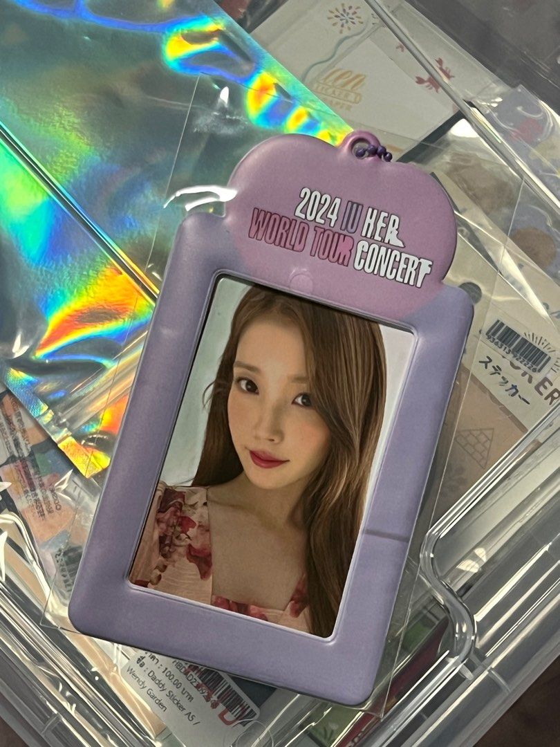 2024 IU HER World Tour Concert Photocards, Hobbies & Toys, Memorabilia ...