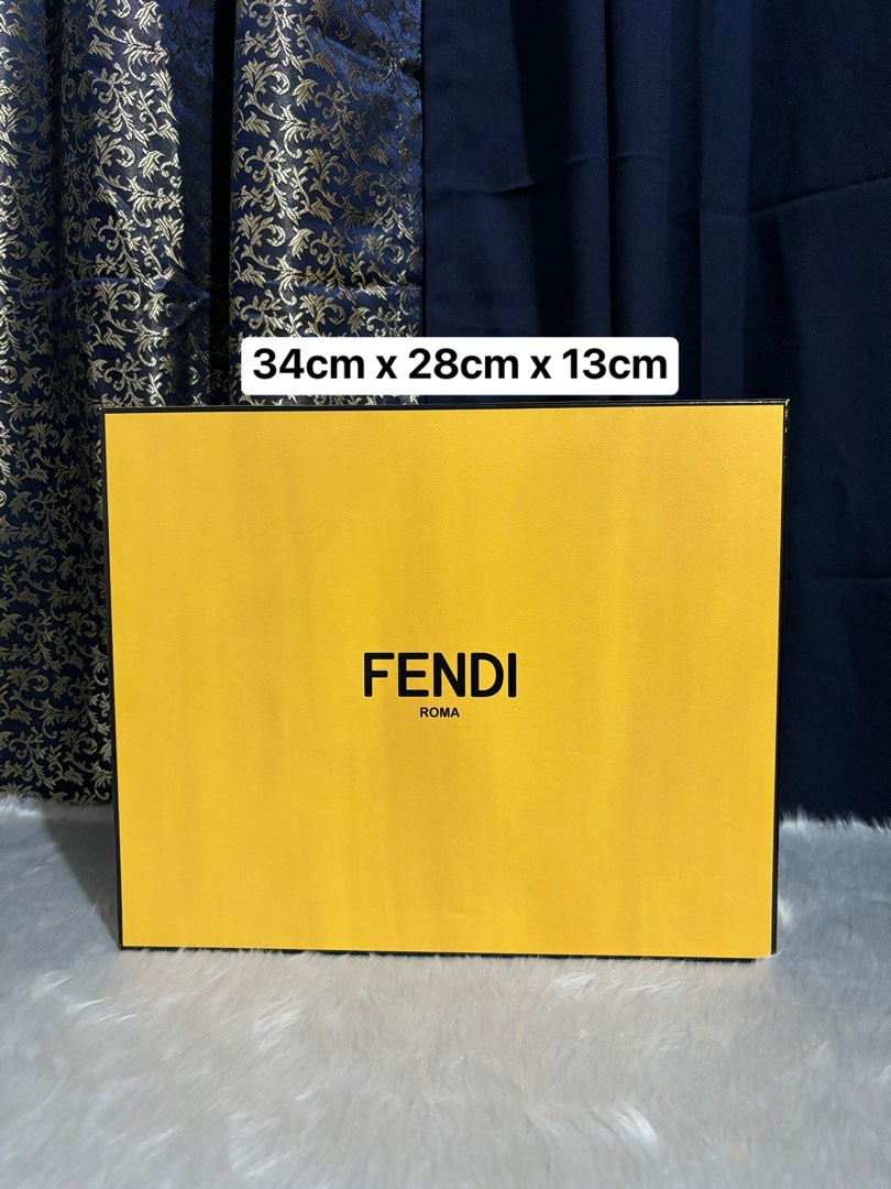 ‼️ Authentic Fendi Large Box, Luxury, Bags & Wallets on Carousell