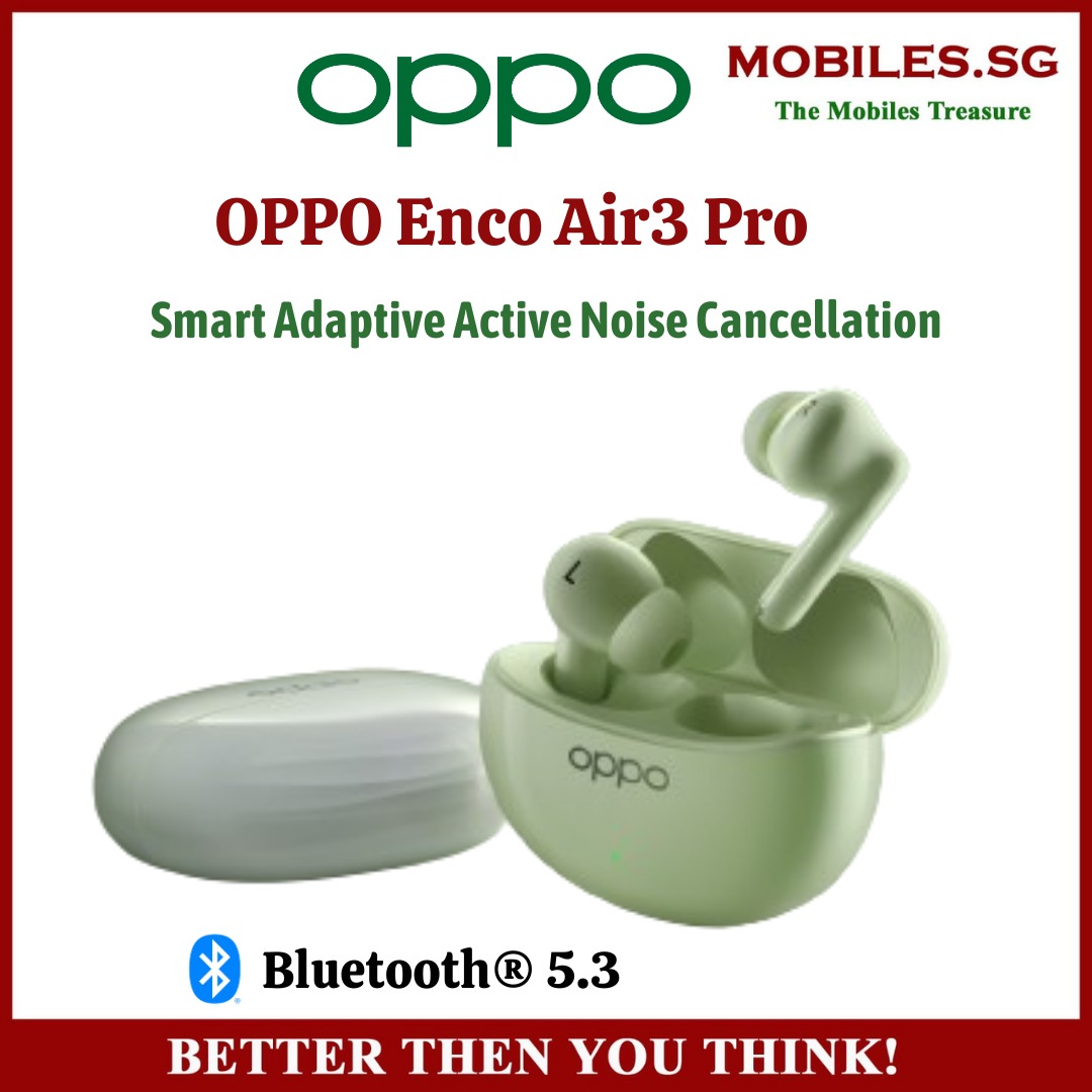 // Brand New // OPPO Enco Air3 Pro // True Wireless Noise Cancelling Earbuds // Immersed in Pure ...