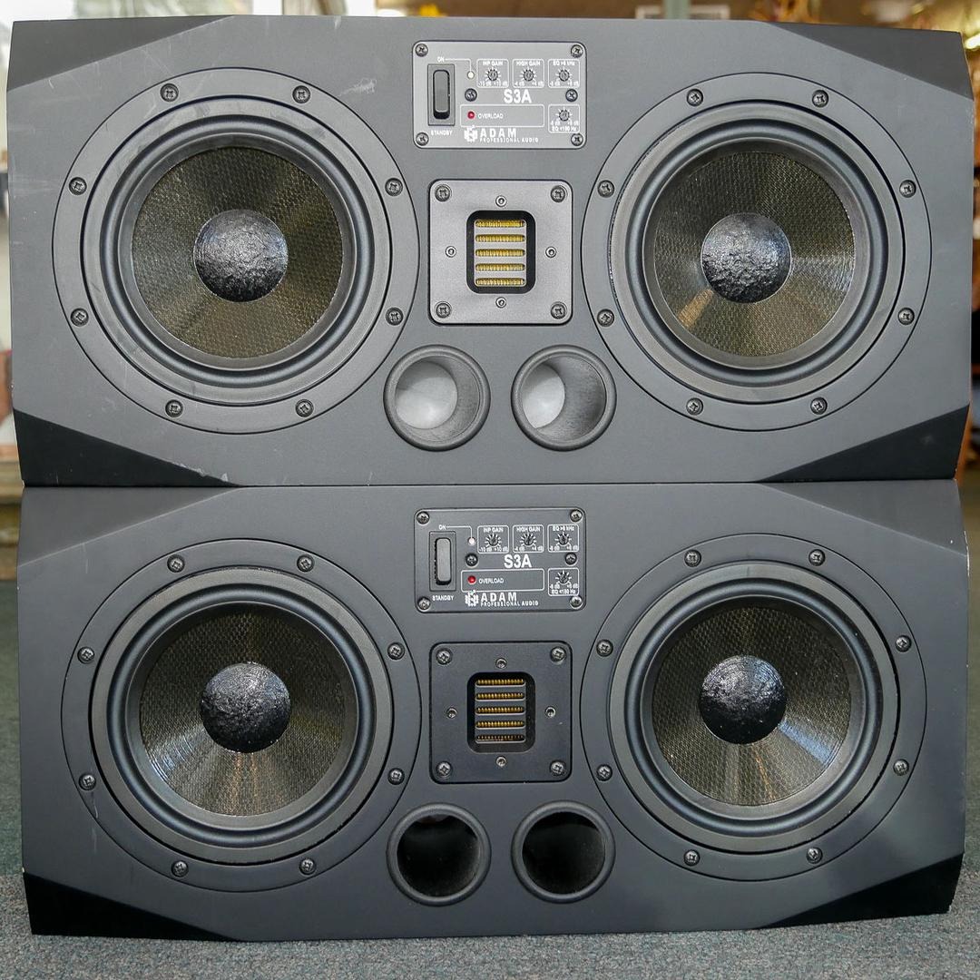 ADAM S3A Active Studio Monitors, 音響器材, Soundbar、揚聲器、藍牙喇叭、耳擴 - Carousell
