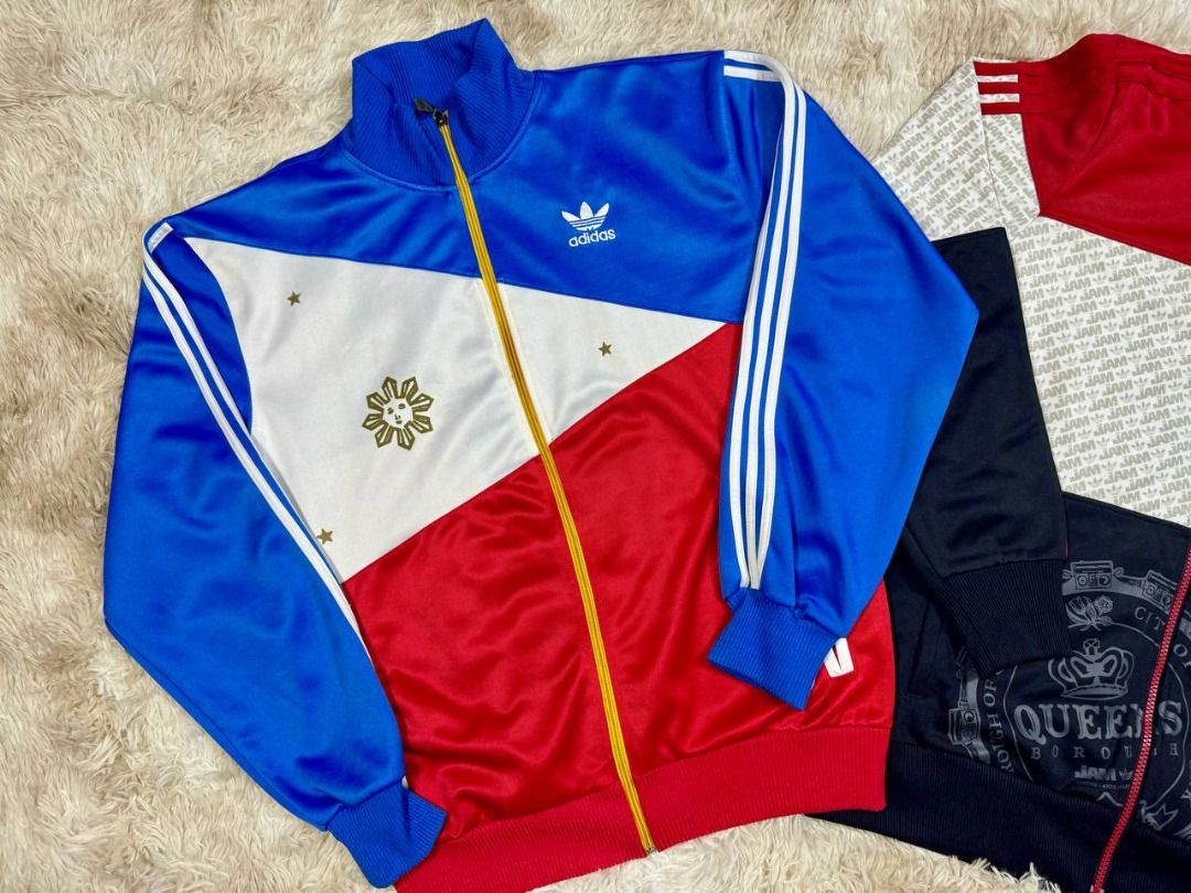 Adidas Philippine Flag Track Jacket (Limited Rare Edition), Men's ...