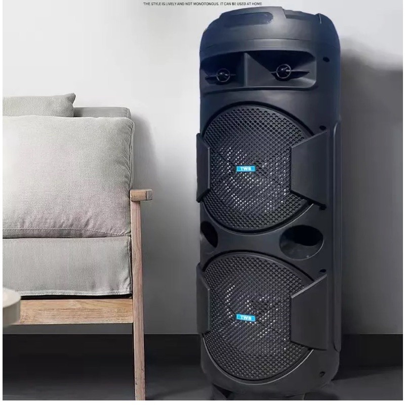 Audiobop 8802 17Inch Big Subwoofer Portable Wireless Bluetooth Karaoke ...