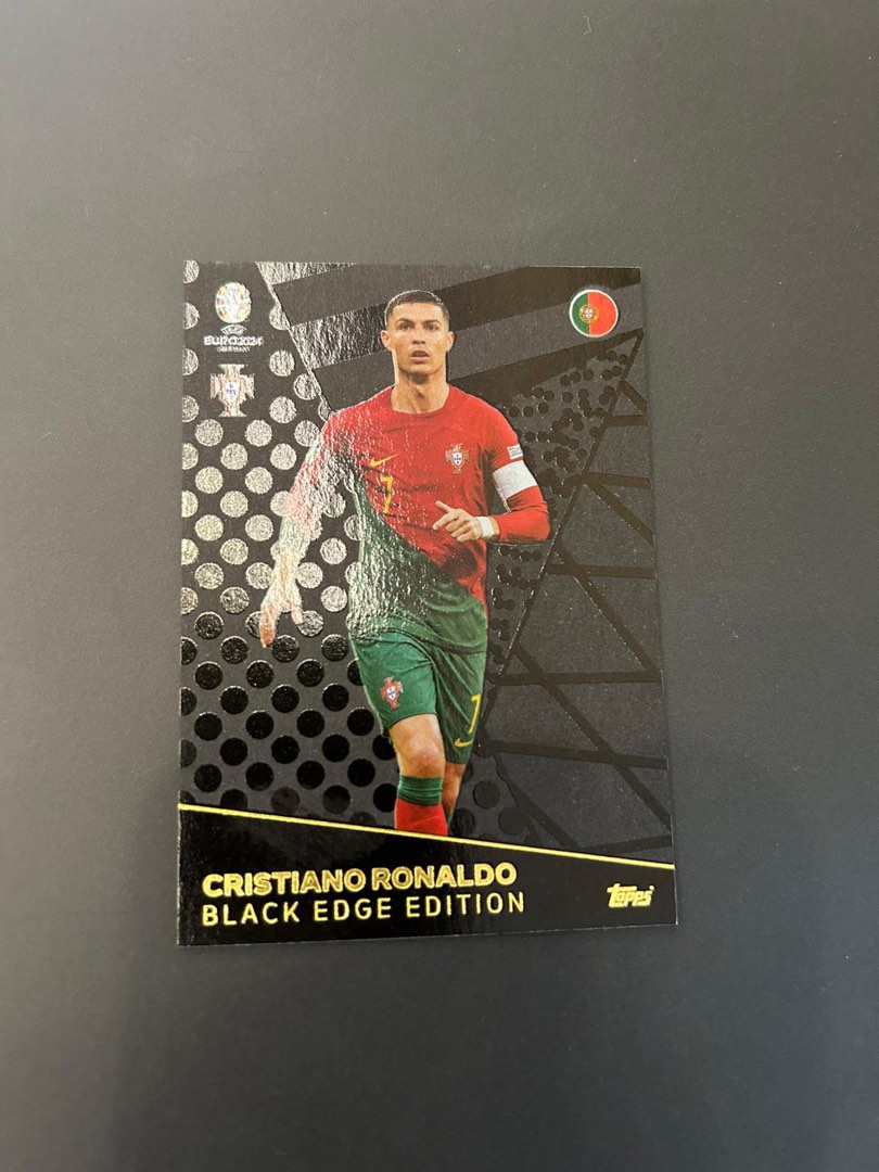 Authentic and new Ronaldo card, Hobbies & Toys, Toys & Games on Carousell