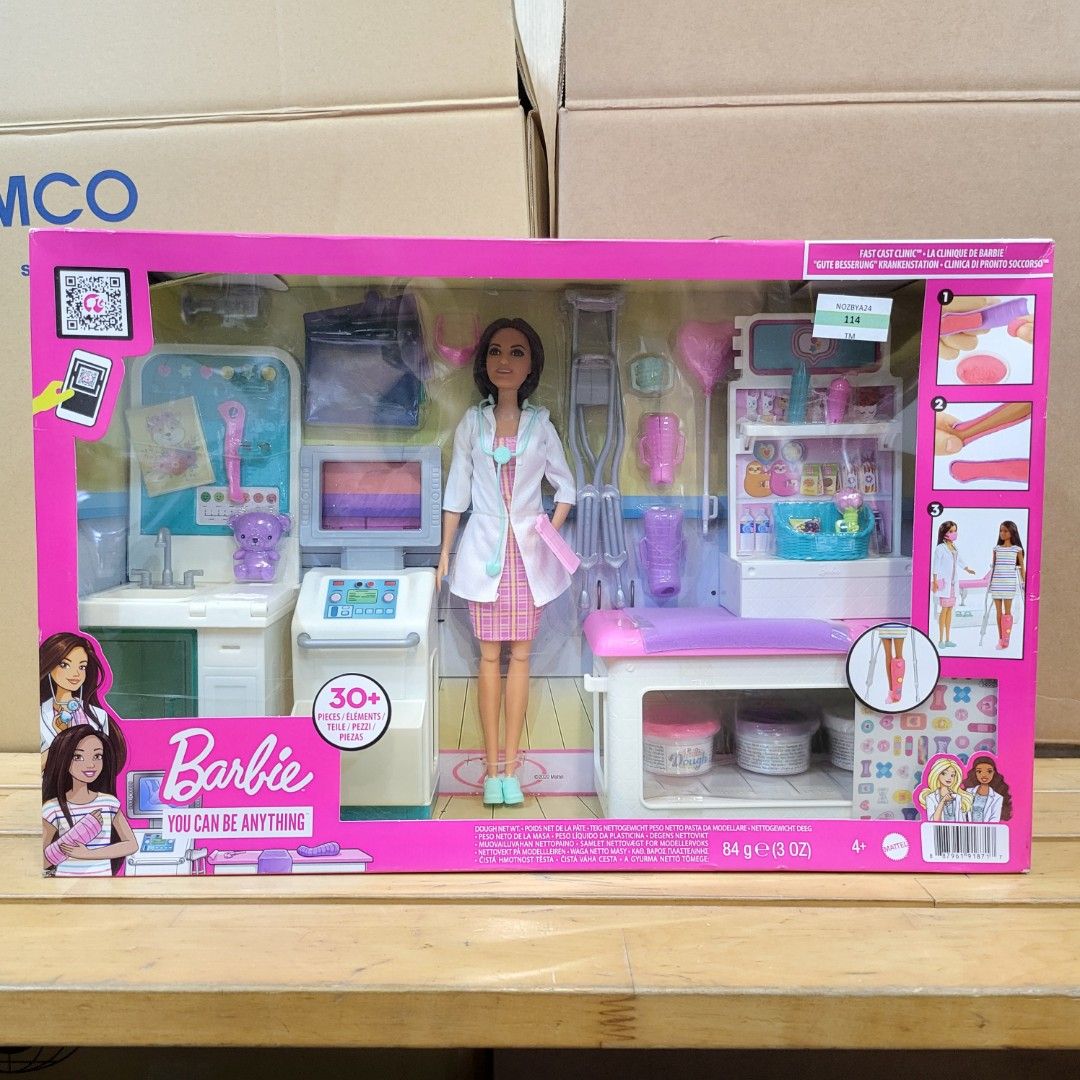 Barbie Fast Cast Clinic Toy Set, Hobbies & Toys, Toys & Games on Carousell