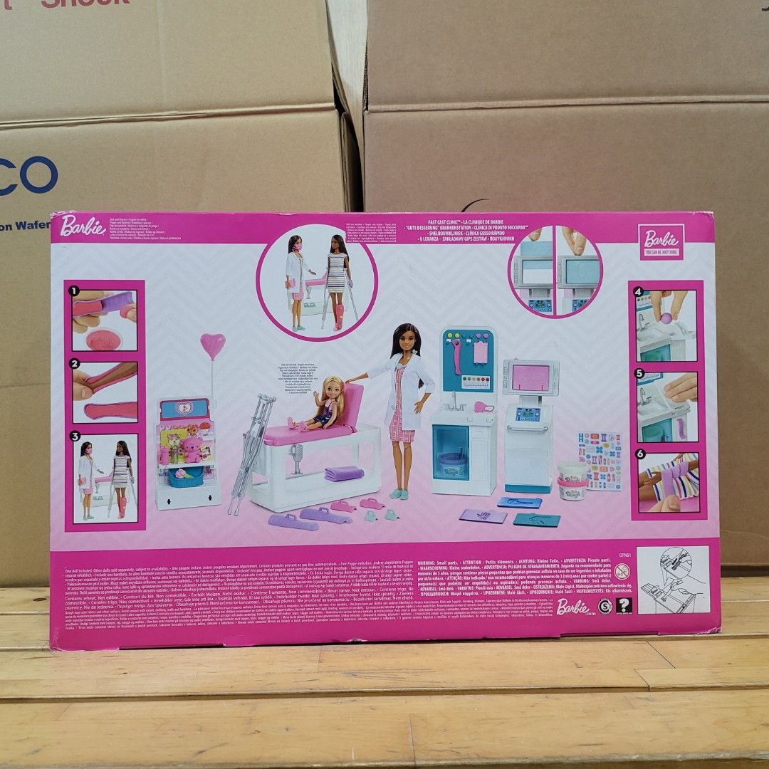 Barbie Fast Cast Clinic Toy Set, Hobbies & Toys, Toys & Games on Carousell