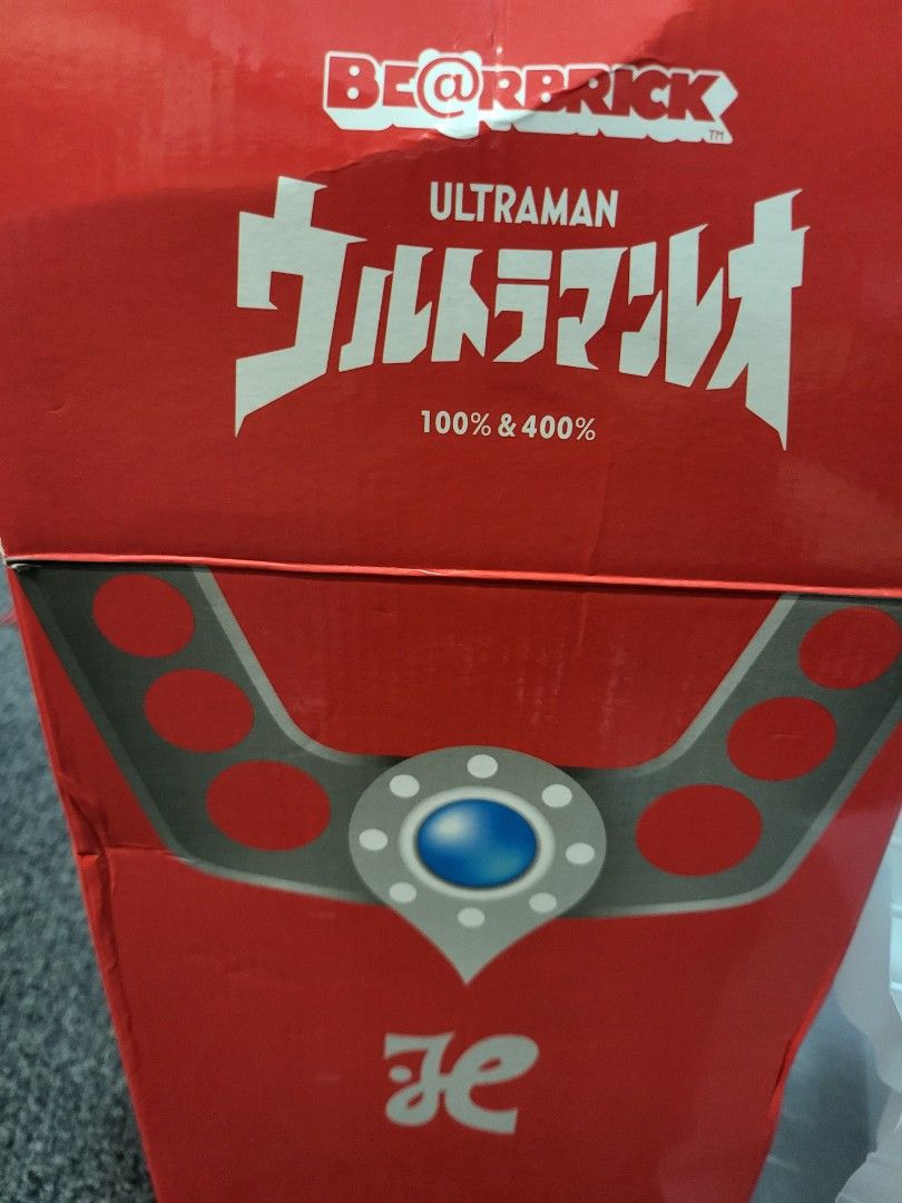Bearbrick Ultraman Leo, Hobbies & Toys, Toys & Games on Carousell