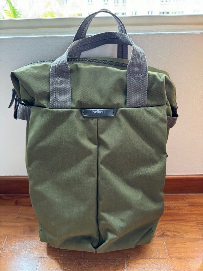 Bellroy Tokyo Totepack in Ranger Green 20L, Men's Fashion, Bags ...