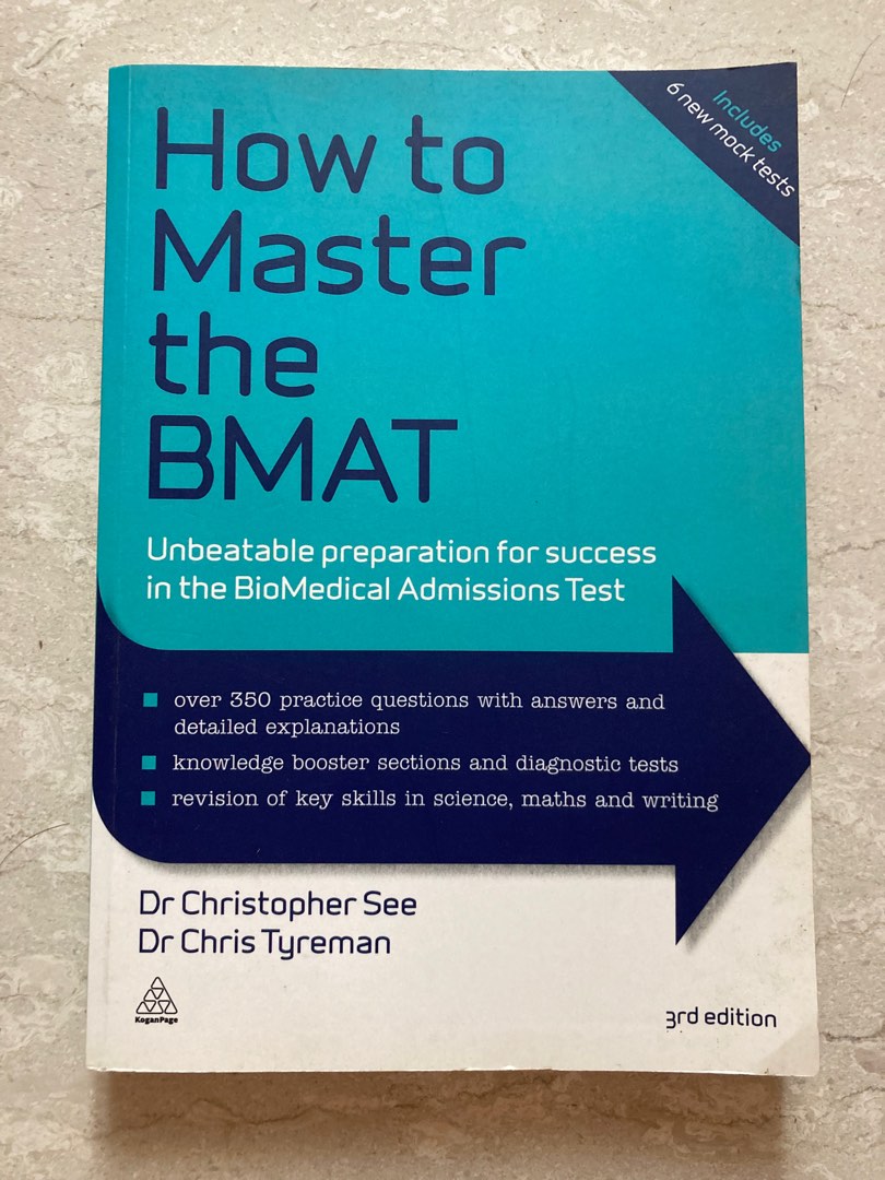 BMAT Prep: How to Master the BMAT, Hobbies & Toys, Books & Magazines, Textbooks on Carousell