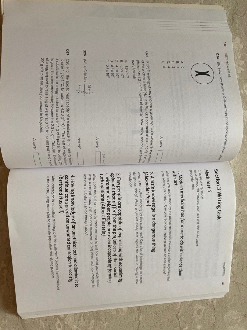 BMAT Prep: How to Master the BMAT, Hobbies & Toys, Books & Magazines, Textbooks on Carousell