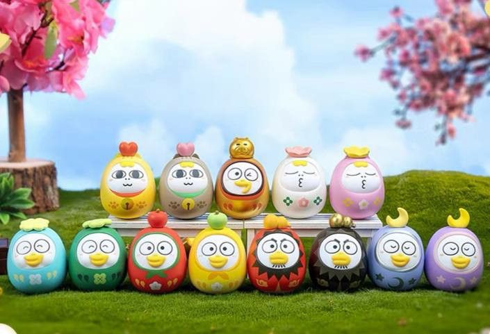 [BRAND NEW! DUCKYO] DUCKYO DARUMA ROLY POLY SERIES FULL SET AND ...
