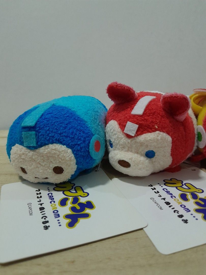 CAPCOM Capukoron mascot plush toy Megaman / Rock man Stuffed toy ...
