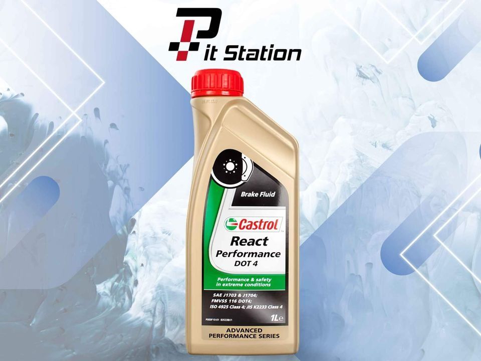 CASTROL React SRF Brake Fluid 1L 制動液, 汽車配件, 改裝、內外零件 - Carousell