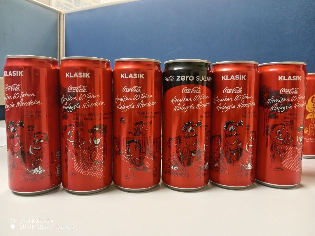 Coca cola 60tahun merdeka, Hobbies & Toys, Collectibles & Memorabilia ...