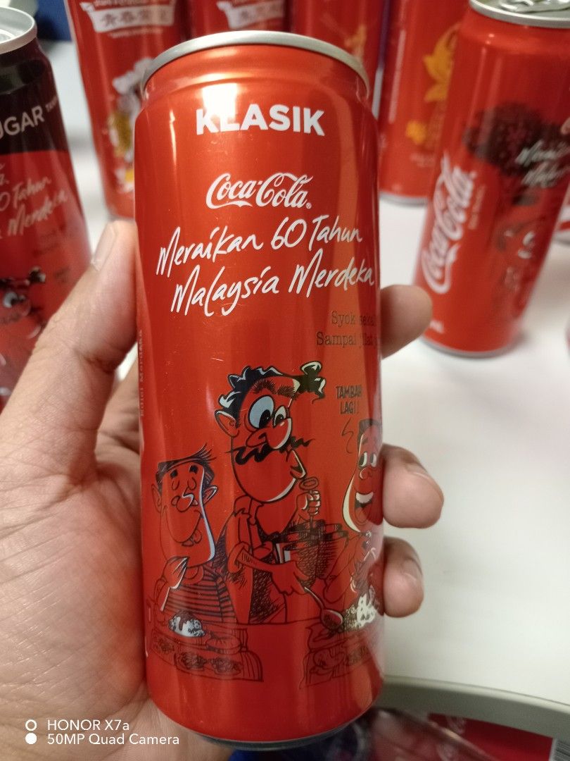 Coca cola 60tahun merdeka, Hobbies & Toys, Collectibles & Memorabilia ...