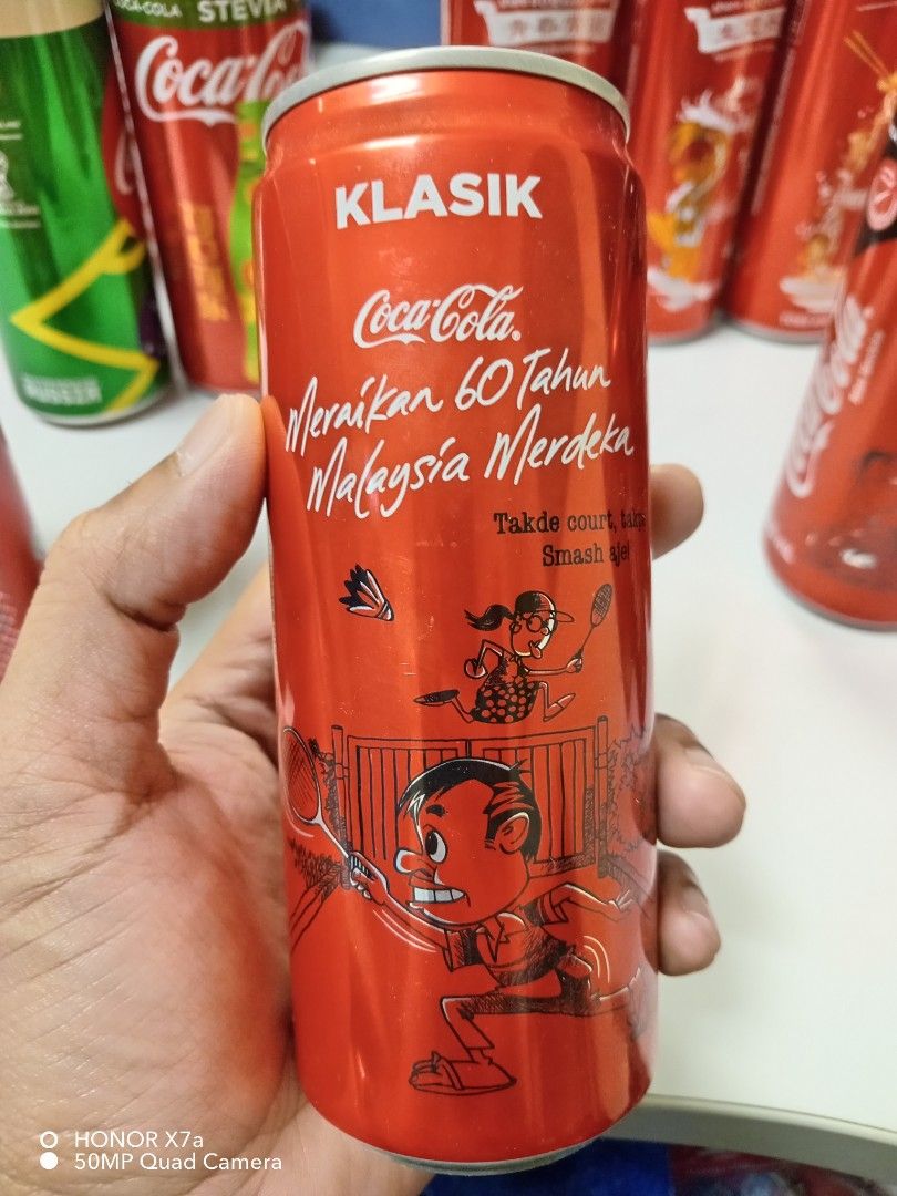 Coca cola 60tahun merdeka, Hobbies & Toys, Collectibles & Memorabilia ...