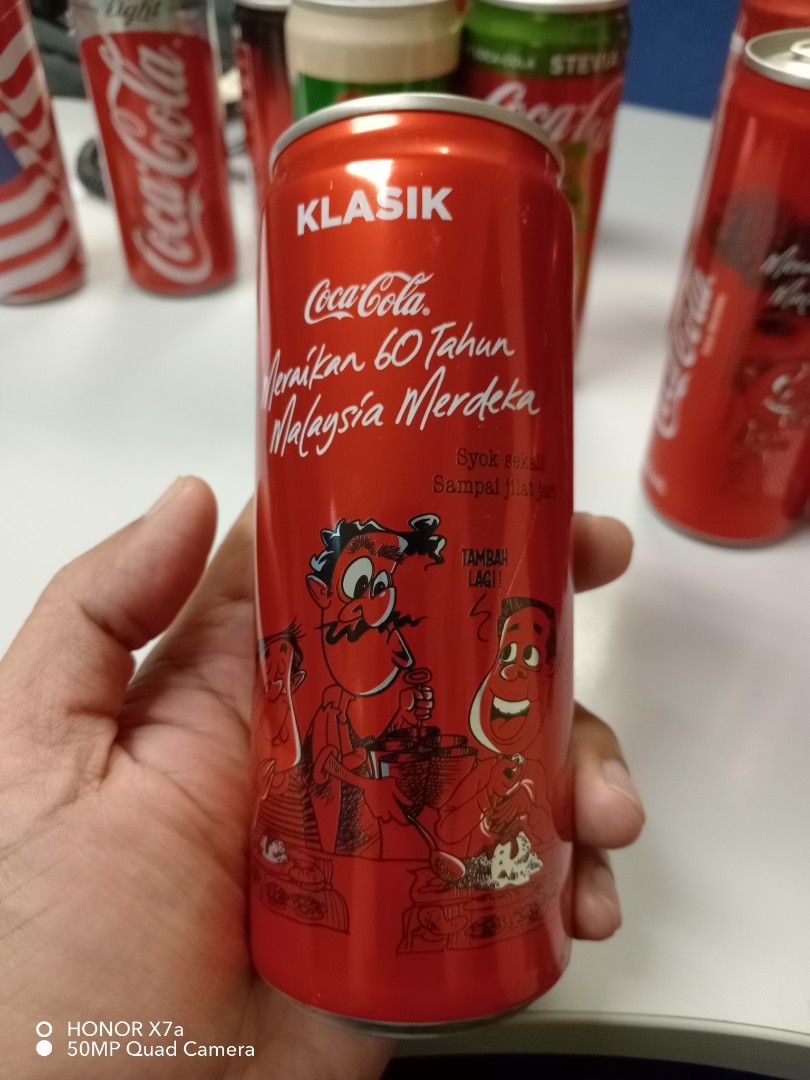Coca cola 60tahun merdeka, Hobbies & Toys, Collectibles & Memorabilia ...