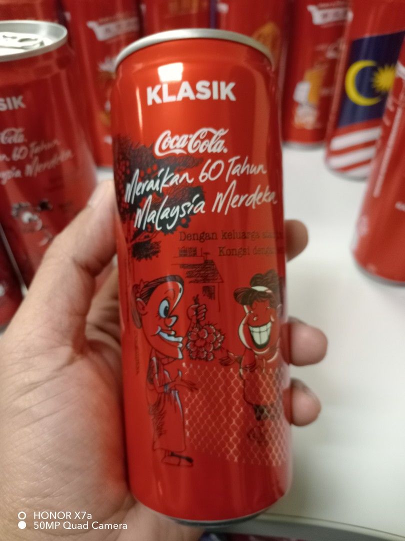 Coca cola 60tahun merdeka, Hobbies & Toys, Collectibles & Memorabilia ...