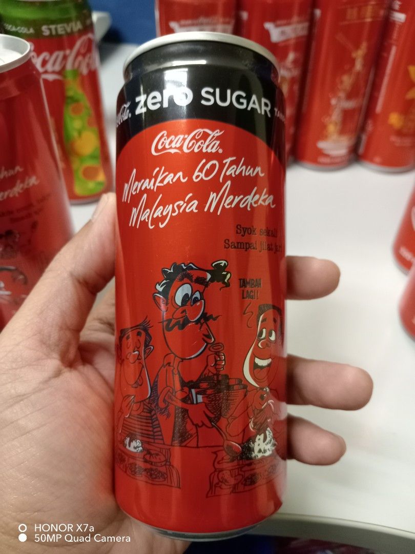 Coca cola 60tahun merdeka, Hobbies & Toys, Collectibles & Memorabilia ...