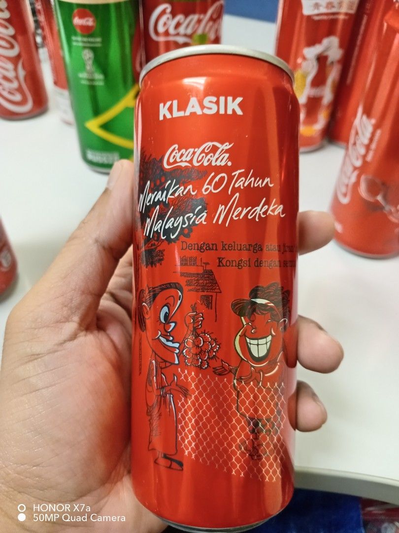 Coca cola 60tahun merdeka, Hobbies & Toys, Collectibles & Memorabilia ...