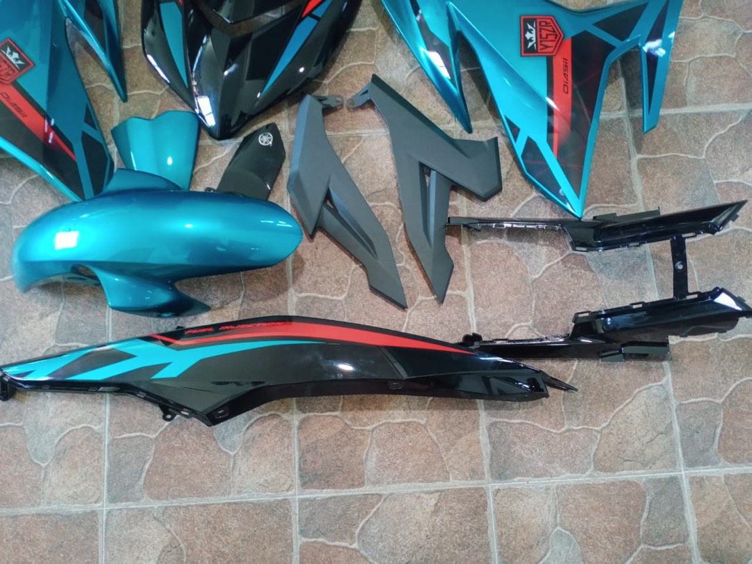Coverset Y15 V2 Cyan 2021, Motorbikes on Carousell