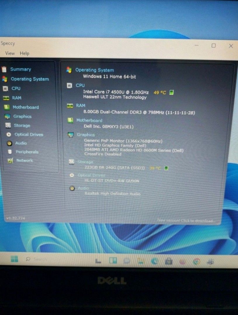 Dell i7 Win 11 SSD Ati Light Gaming Laptop, Computers & Tech, Laptops ...