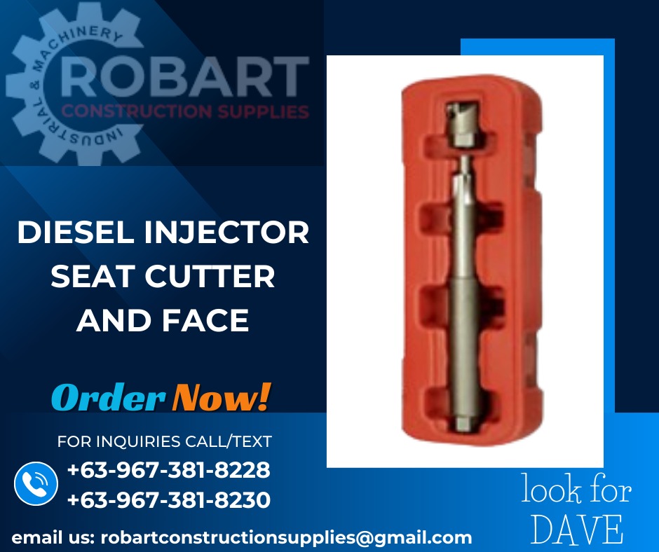 DIESEL INJECTOR SEAT CUTTER AND FACE, Commercial & Industrial ...