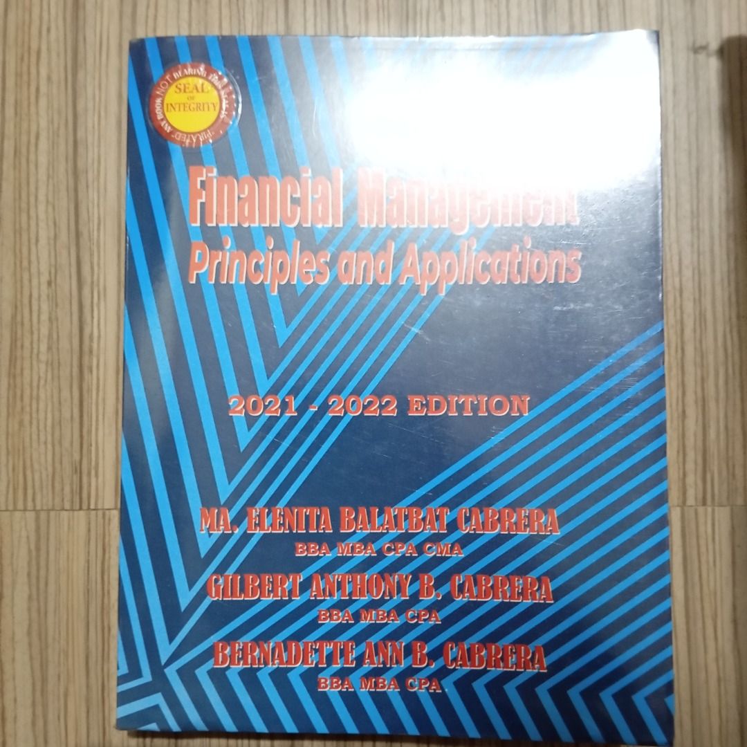 Financial Management Principles and Applications 2021-2022 Edition ...