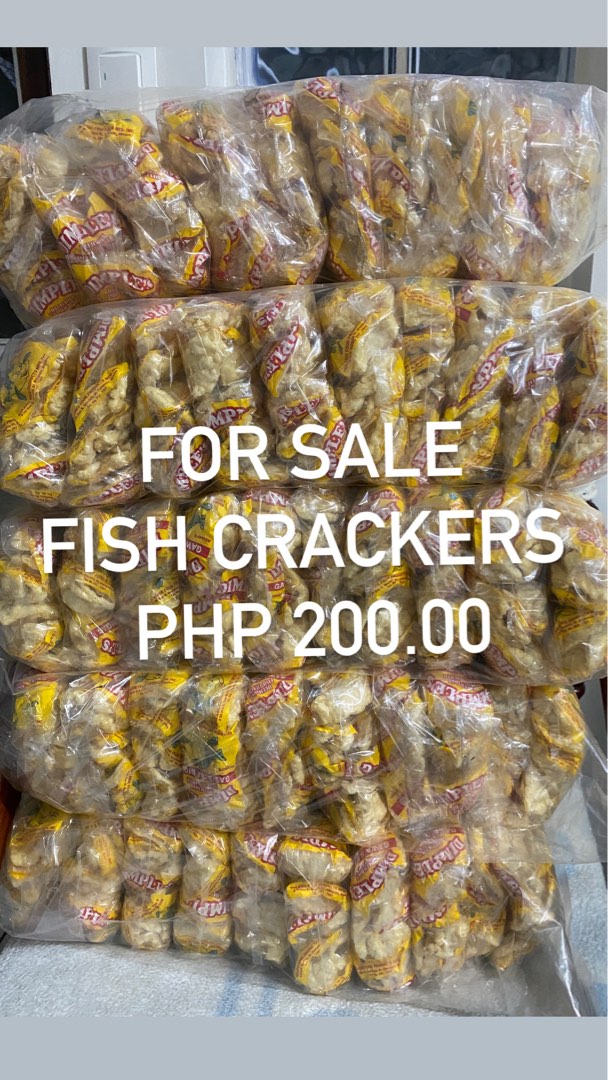 FISH CRACKERS, Food & Drinks, Local Eats on Carousell