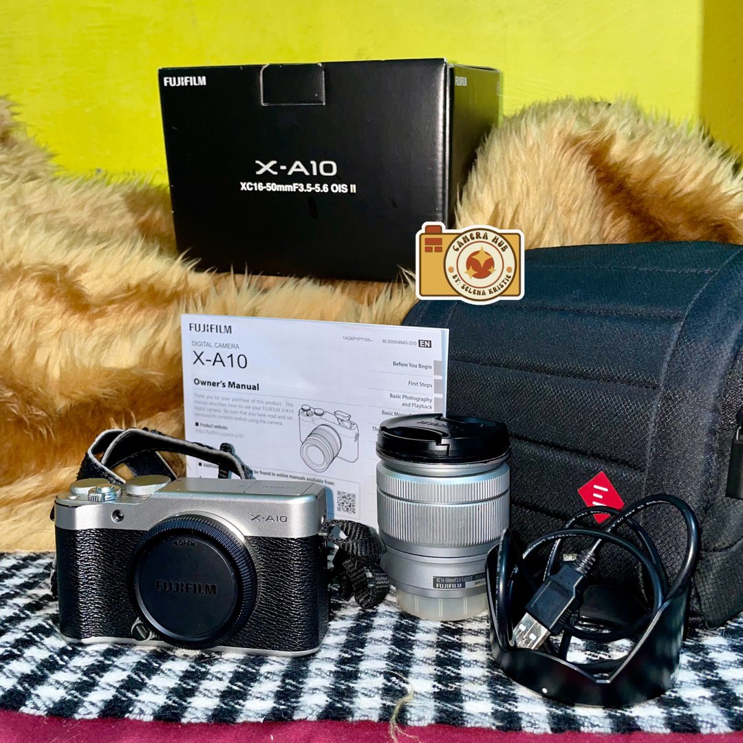 FUJIFILM X-A10 MIRRORLESS CAMERA, Photography, Cameras on Carousell